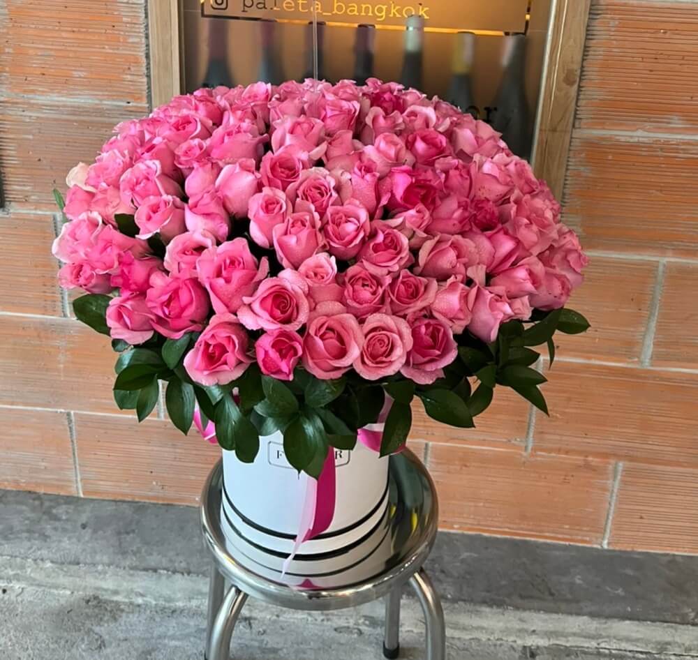 Together Forever flower box ⋆ Flower Delivery in Bangkok