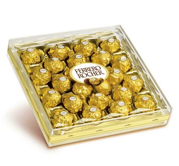 Ferrero Rocher Chocolates (Diamond box 300g) ⋆ Flower Delivery in Bangkok